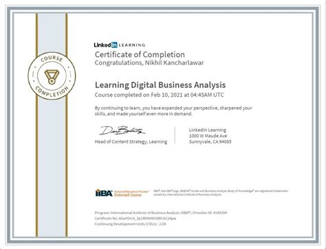 Learningneverstops Digitalbusinessanalysis Nikhil Nandkumar