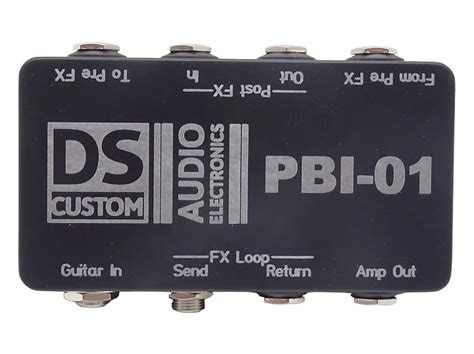 Ds Custom Audio Electronics Pbi 01 Pedalboard Interface Reverb