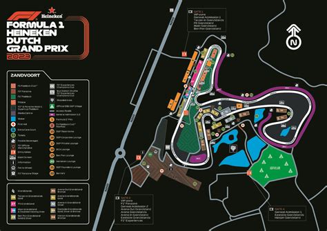 De Plattegrond Voor De Formula 1 Heineken Dutch Grand Prix 2023 Dutch