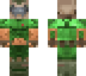 Doom Guy Minecraft Skin