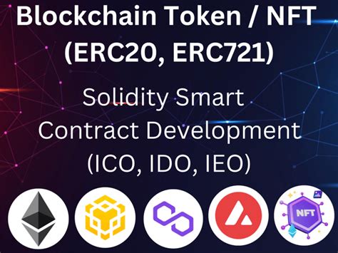 A Crypto Token Nft Solidity Smart Contract For Ethereumbinancepolygon Upwork