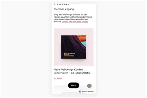 Website Mobile Navigation User Friendly Webflow