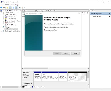How To Create New Windows NTFS Drive Partition From New Empty Unallocated Space With