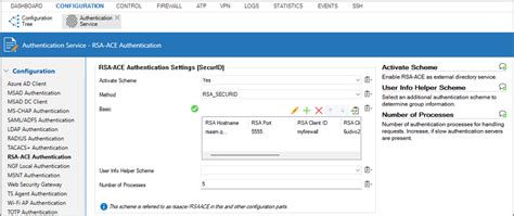 barracuda networks cloudgen firewall rsa mfa api rest configuration rsa ready