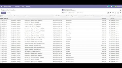 Odoo12 How To Approve Po Using Filter Youtube