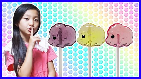 소은이의 알록달록 양 롤리팝 컬러송 핑거송 색깔배우기 영어배우기 Lollipop Learn Color Song Nursery