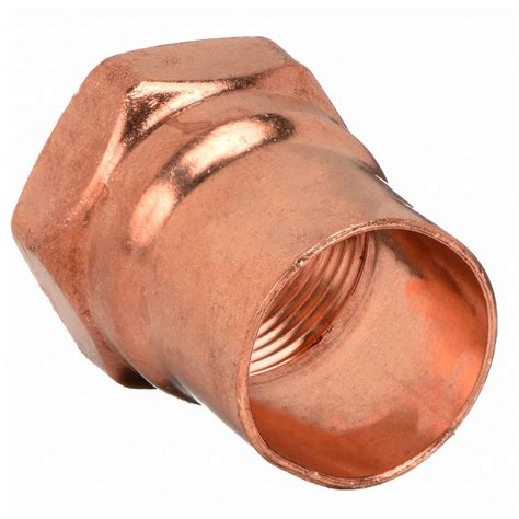 NIBCO Adapter Wrot Copper Cup X FNPT In Copper Tube Size For In Tube OD In Pipe