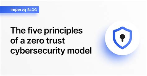 Paul Adamonis On Linkedin The Five Principles Of A Zero Trust