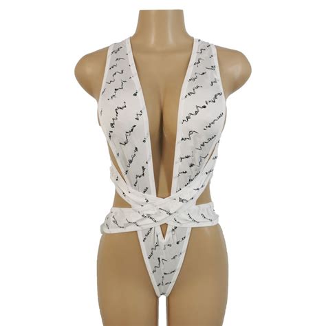 Exotic Dancewear Sexy Two Piece Lingerie Designer Inspired Bikini Thong