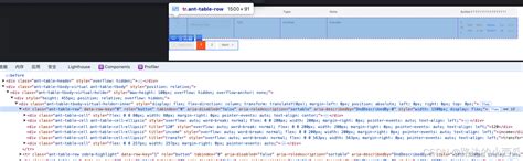 Antd Table源码虚拟列表和可拖拽可伸缩列样式互斥解决antd Design 虚拟table Csdn博客