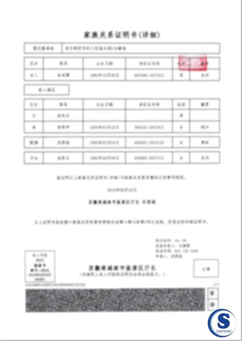 중국 거류증 발급을 위한 가족관계증명서 중국대사관 인증 네이버 블로그