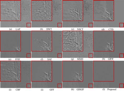 Difference Results Of ‘girl Obtained Using Different Fusion Methods Download Scientific Diagram