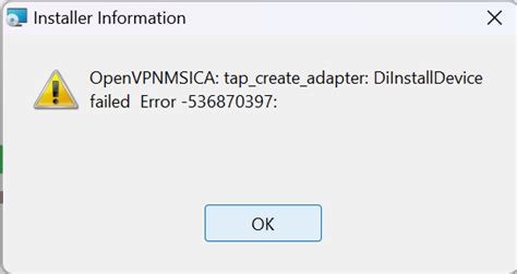issues with installing openvpn r openvpn