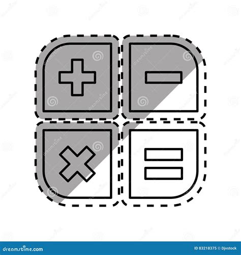 Math Operations Clipart Addition Subtraction Multiplication