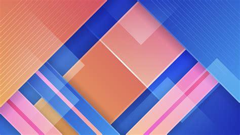 분홍색과 주황색 노란색의 네온 그라디언트가있는 추상 파란색 배경 추상적인 기하학적 모양 벡터 일러스트 레이 션 0명에 대한 스톡