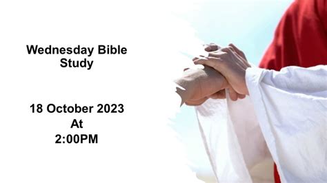 Wednesday Bible Study Prince Of Peace Lutheran Church