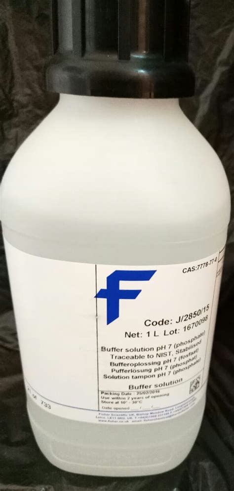 Buffer Solution Ph 7 Phosphate Nawah Scientific