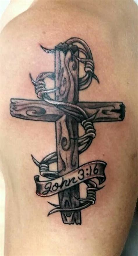 John 3 16 John 3 16 Tattoo Cross John 3 16 Tattoo Ideas Men John