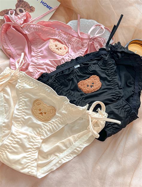 Women Cute Bandage Design Briefs Underwear Panties Florashe