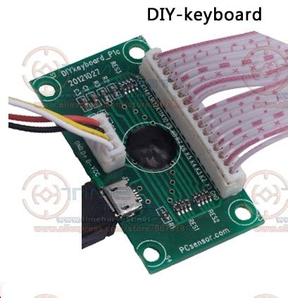 DIY Keyboard PCB Keys Computer Keyboard To Jamma USB Adapter Custom Buttons Settings USB