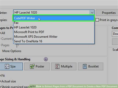 6 ways to extract pages from a pdf document to create a new pdf document