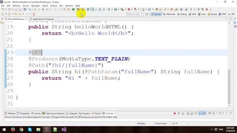 Consuming Java Restful Web Services In Aspnet Mvc Framework Youtube