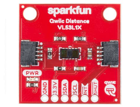Qwiic Distance Sensor Vl53l1x Vl53l4cd Hookup Guide Sparkfun Learn
