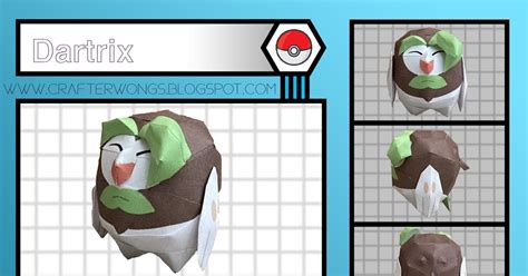 Crafter Wong S Papercraft Chibi Dartrix