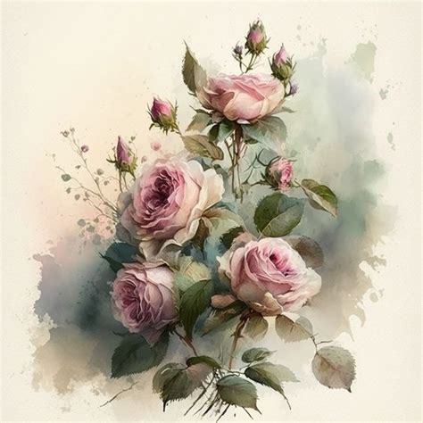 Розы Декупаж под Микроскопом ВКонтакте