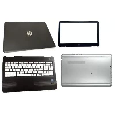 Hp Pavilion Au Au Tx Lcd Top Cover Bezel With Touchpad Palmrest And Bottom Base Full Body