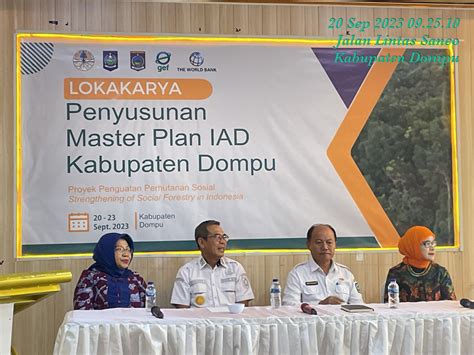 Lokakarya Penyusunan Master Plan Iad Kabupaten Dompu Kanal Komunikasi