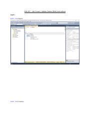 CSIS 325 Lab 5 Docx CSIS 325 Lab 5 Insert Update Delete DML Instructions PART I Select