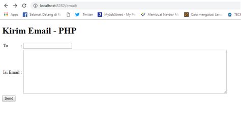 Mengirim Email Dengan PHP
