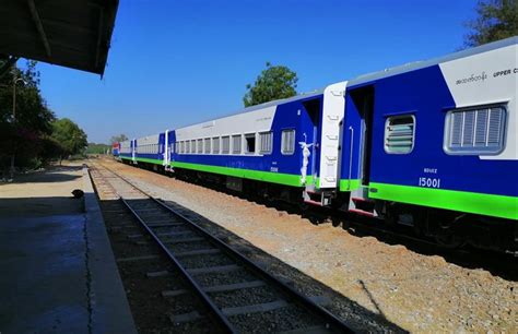 ရထားလမ်းပိုင်းများတွင် မိုင်းထောင်ဖောက်ခွဲမှုများရှိသည့်အတွက် ရထား ၃၉