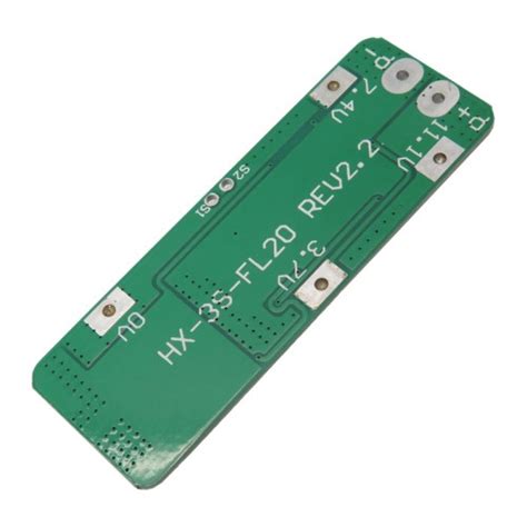 ماژول محافظ شارژ و دشارژ باتری 3 سل 12 ولت 6 آمپر