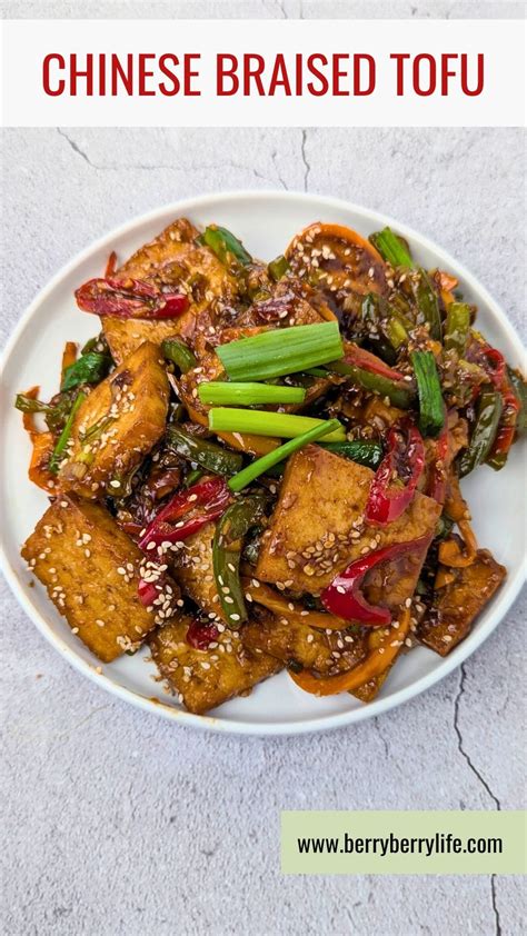 Chinese Braised Tofu Berry Berry Life