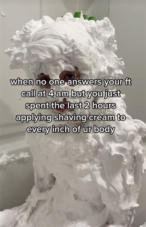 21 Pics Of People Covered Head To Toe In Shaving Cream Barnorama