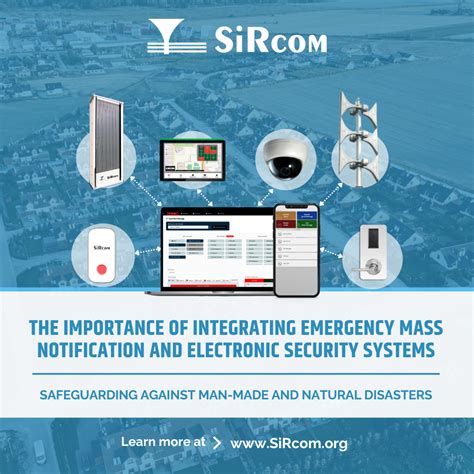 Sircom The Importance Of Integrating Emergency Mass Notification And Electronic Security
