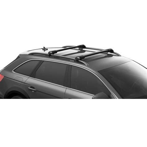 Thule Wingbar Edge Black Roof Bars For Seat Ateca 2016