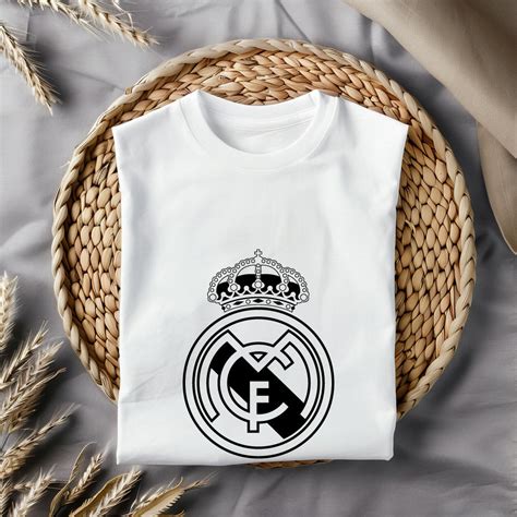 Real Madrid Logo Svg Football Club Symbol Design Cut File