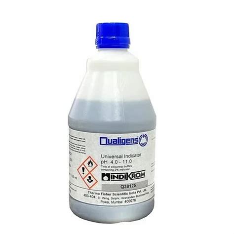Universal Indicator Solution At ₹ 120 Piece Qualigens Fine Chemicals In Ahmedabad Id