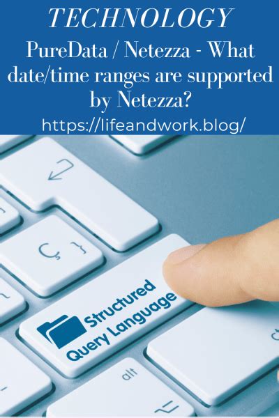 Puredata Netezza What Datetime Ranges Are Supported By Netezza