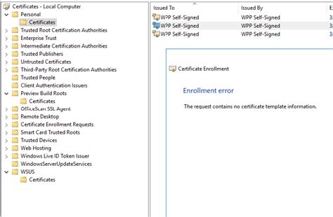 Expired Wsus Certificate On 2016 Server Windows Spiceworks Community