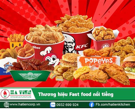 Nhà Hàng đồ ăn Nhanh Fast Food Mô Hình Kinh Doanh Hiện đại