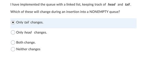 Solved I Have Implemented The Queue With A Linked List