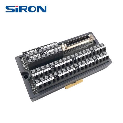 Siron Universal DIN Rail 50 Pin T234 Mdr Plug For Servo Motor And Servo