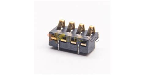 Battery Connection Female 4 Pin Golder Pcb Mount Smd Plug Ph2 5