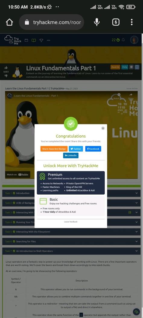 ankit gediya on linkedin tryhackme linux commands