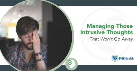 How To Stop Intrusive Thoughts That Wont Go Away Fhe Health Fhe Health