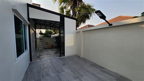 ต่อเติมครัวหลังบ้าน 🚩ศุภาลัยวิลล์ Kiosk Shop ร้านกาแฟ โรงจอดรถ หลังคา เมทัลชีท งานฝ้า